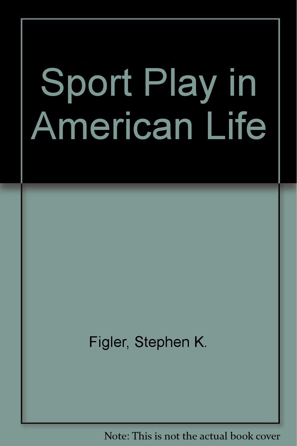 Sport Play in American Life: Amazon.co.uk: Figler, Stephen K ...