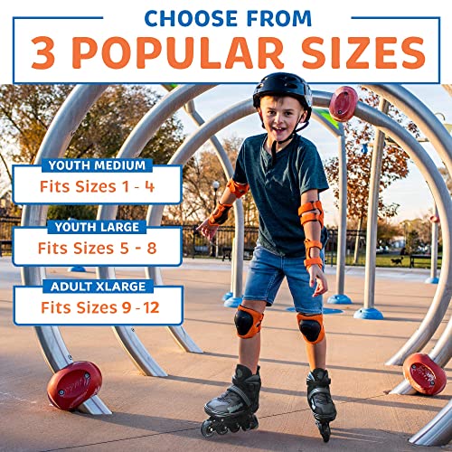 Snapklik.com : 2 In 1 Combo, Kids Roller SkatesInline Skates ...