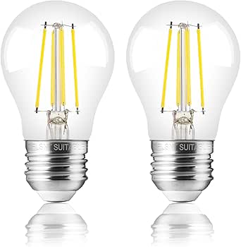Amazon.com: FLSNT LED Refrigerator Light Bulb 40 Watt Equivalent, 120V ...