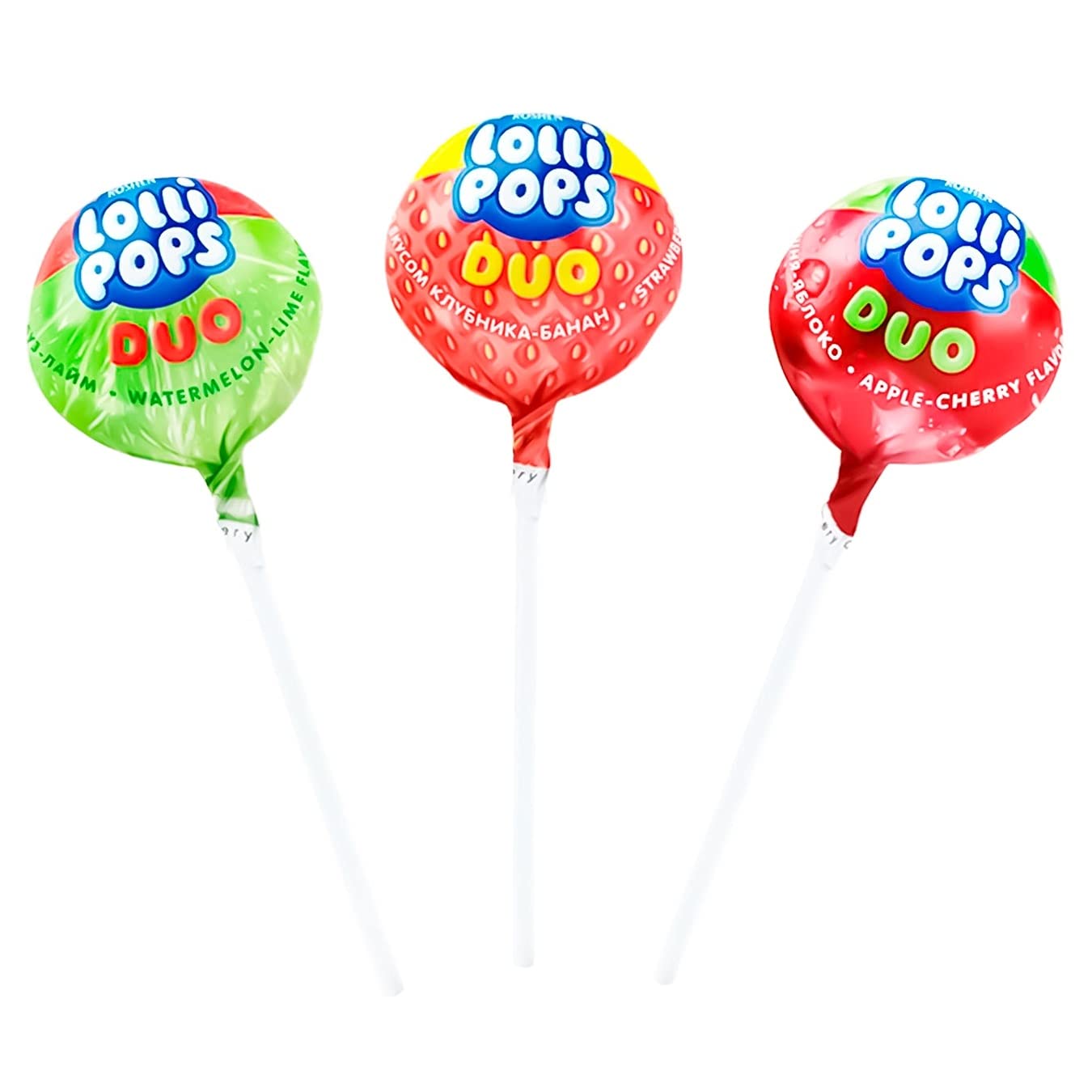 Amazon.com : Roshen Hard Candy Lollipops Duo Fruit-Berry Mix Kosher and ...