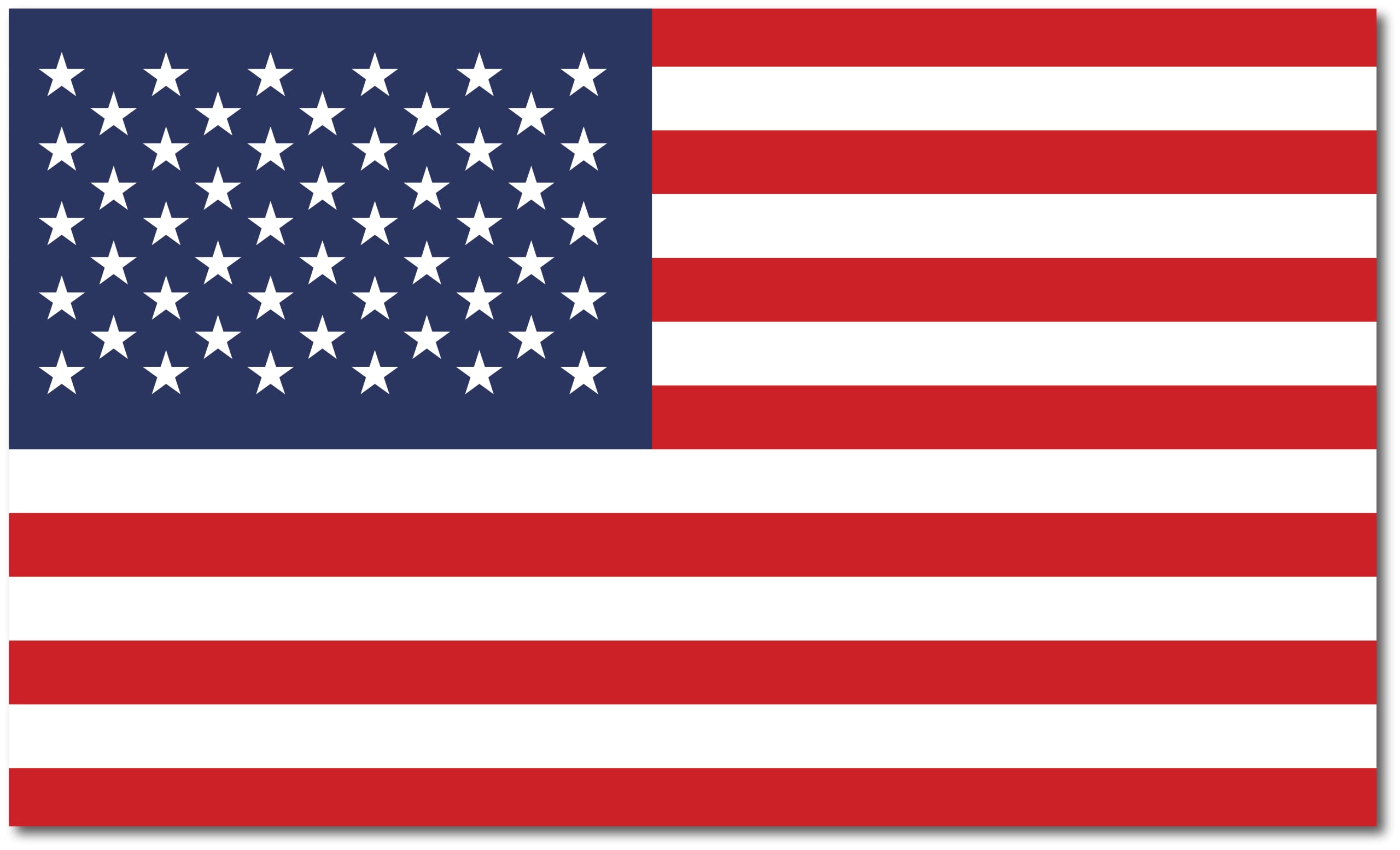 Amazon.com - Large 18-Inch by 10.6-Inch United States American Flag ...
