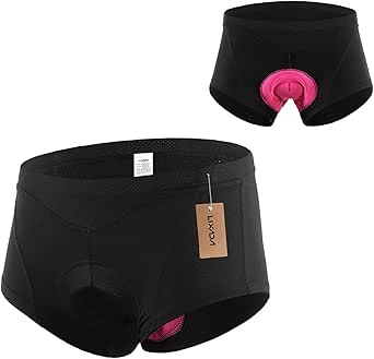 Amazon.com: HUIOP Cycling Shorts,Women Bike Underwear, Women Bike Underwear 3D Gel Padded ...