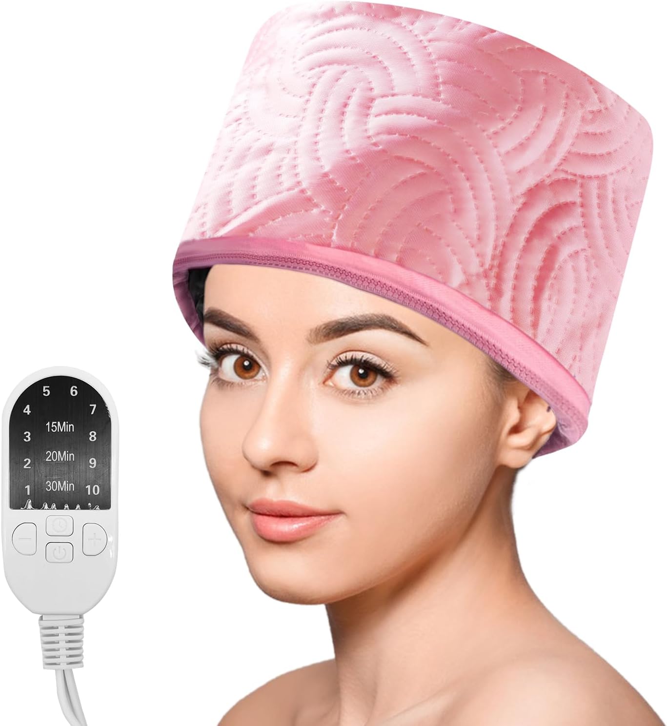 Amazon.com: Hair Steamer Cap, Portable Hair Care Hat with 10 Mode ...