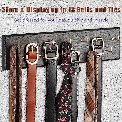 Snapklik.com : Creproly Belt Hanger Wall Mount Belt Organizer For ...
