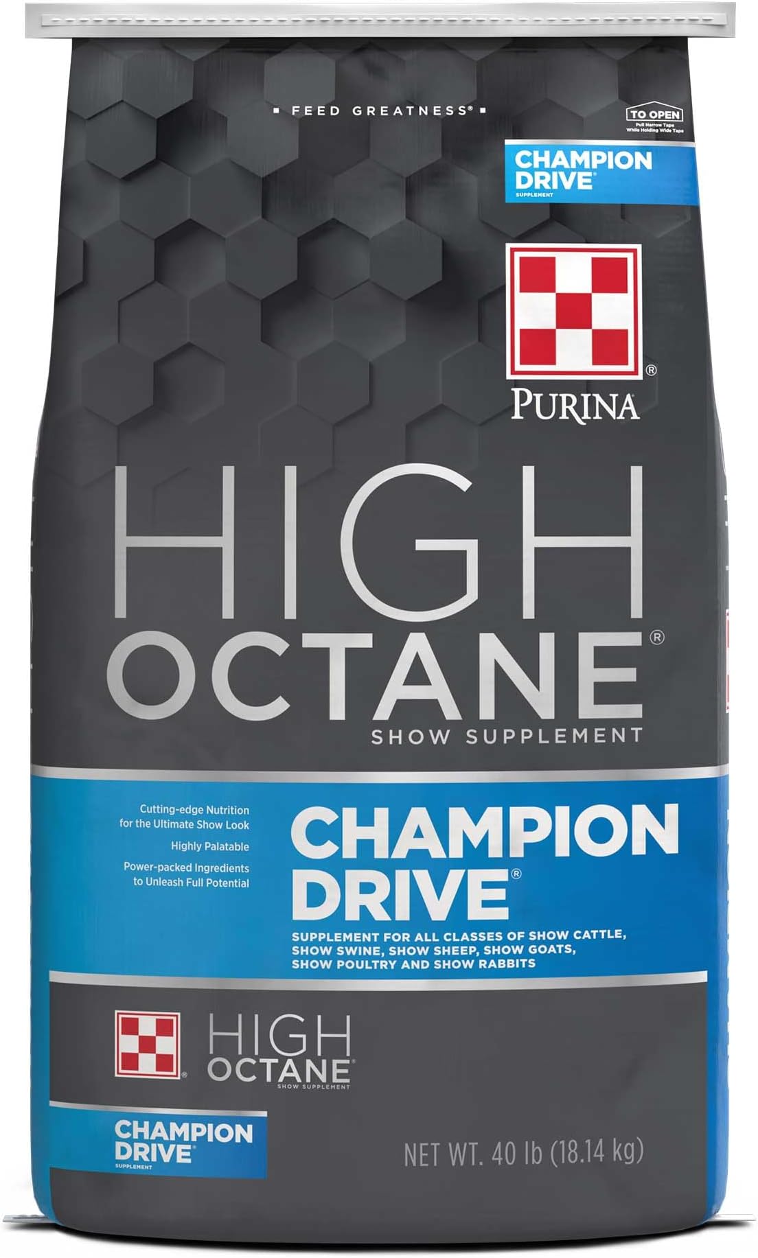 Amazon.com : Purina | High Octane Champion Drive Topdress Show ...