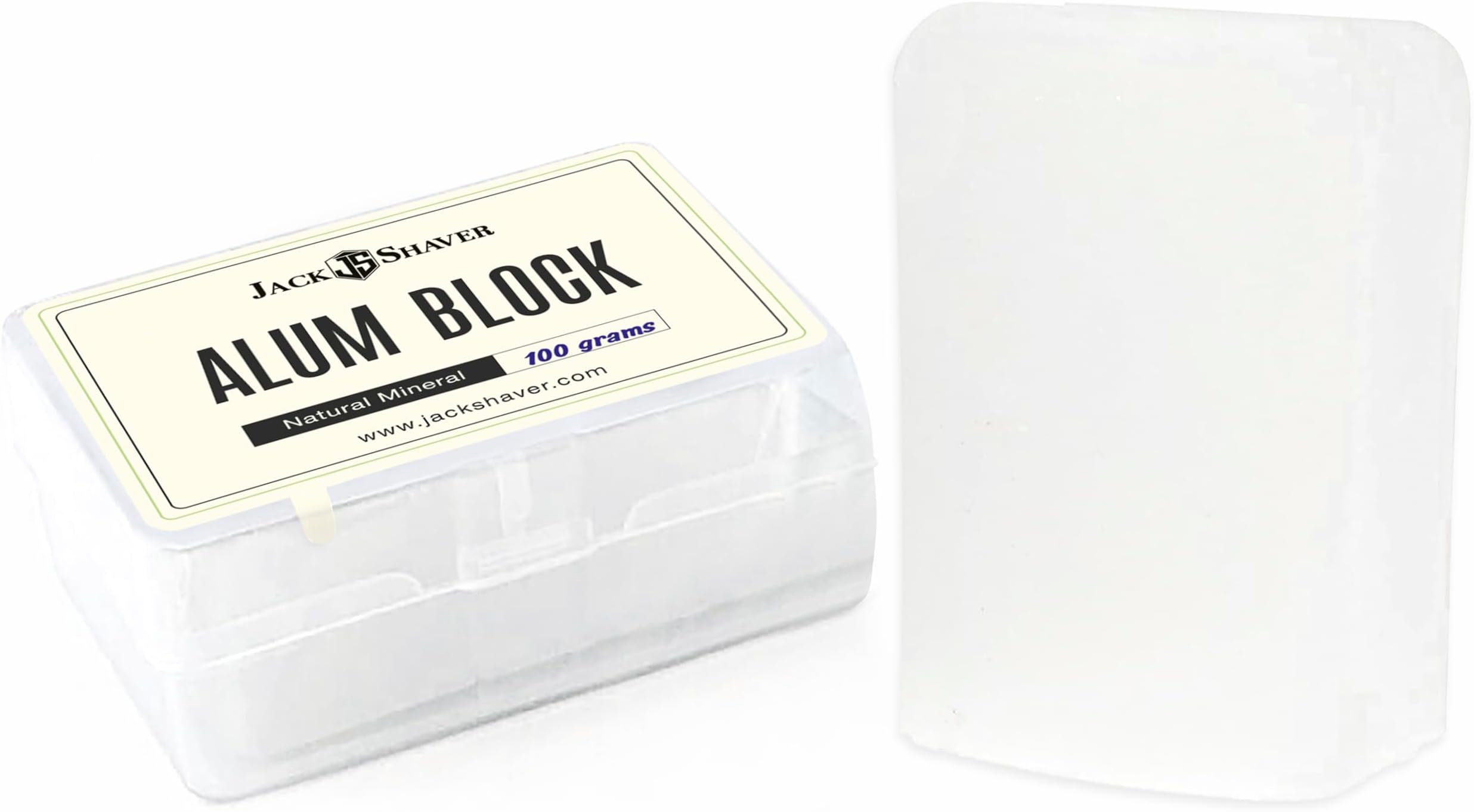 Amazon.com: Razor Blades Club - Alum Rectangular Block 100g for Facial ...