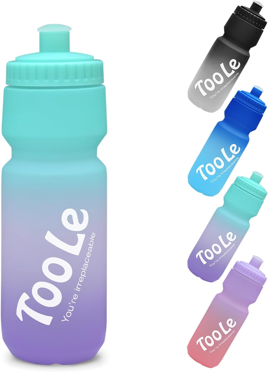 Amazon.com: GIFUBOWA Bike Water Bottles 24 oz Bicycle Mtb Road Mountain ...