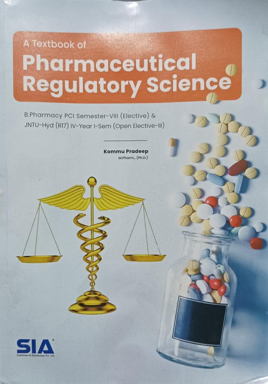 Amazon.in: Buy A Textbook of Pharmaceutical Regulatory Science B.Pharma ...