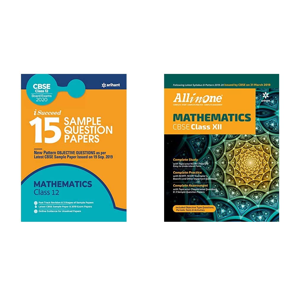 15 Sample Question Papers Mathematics Class 12th CBSE 2019-2019-2020 ...