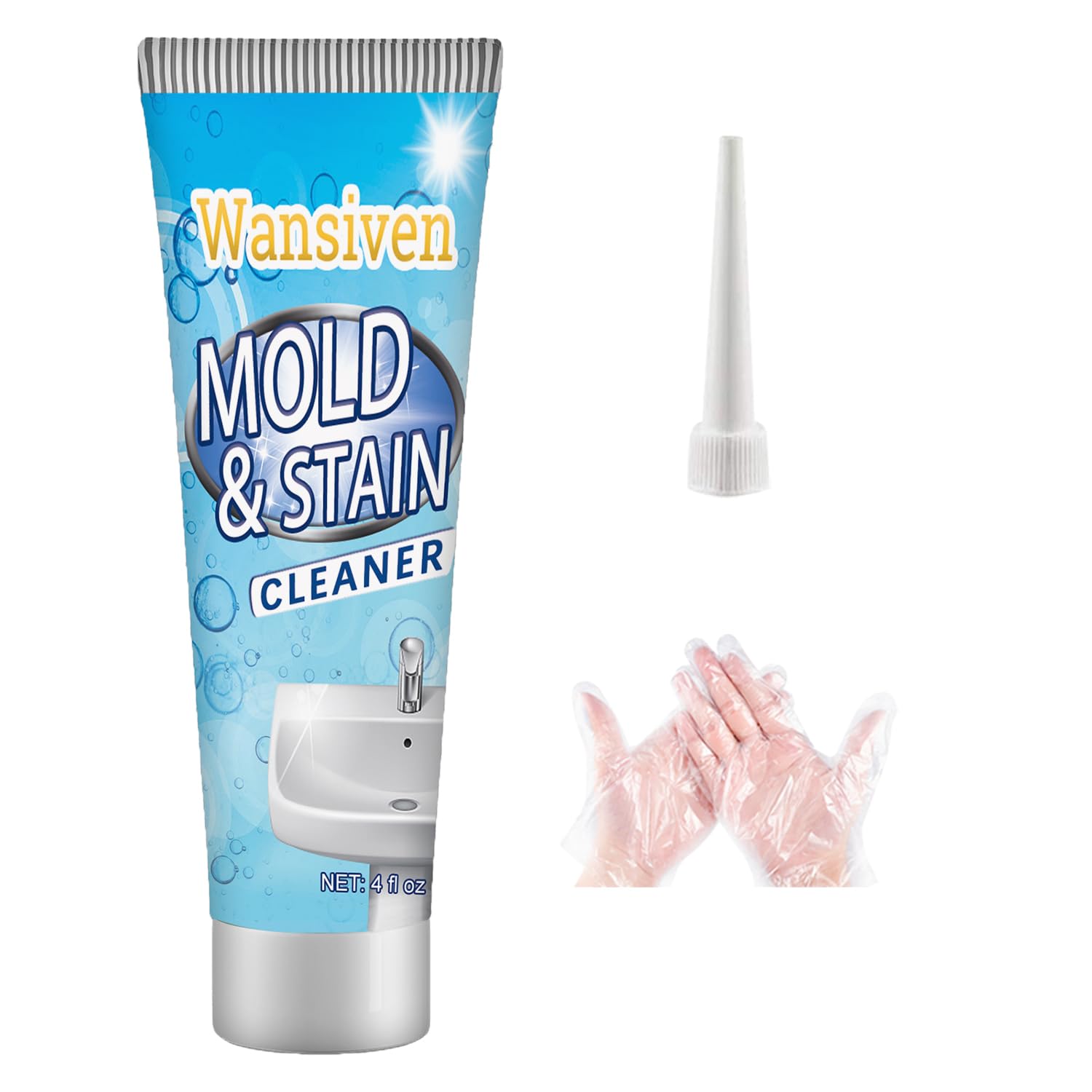 Wansiven Mold Remover, Effectively Removes Black Mold, Deep Clean Mould ...