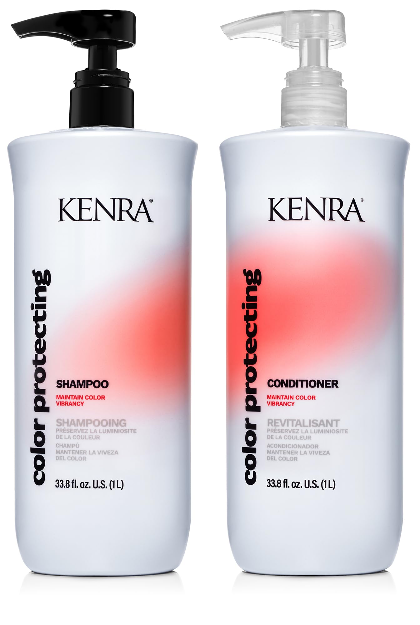 Amazon.com: Kenra Color Protecting Shampoo & Conditioner Set |Color ...