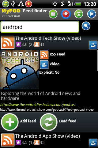 MyPOD Podcast Manager Free - App on Amazon Appstore