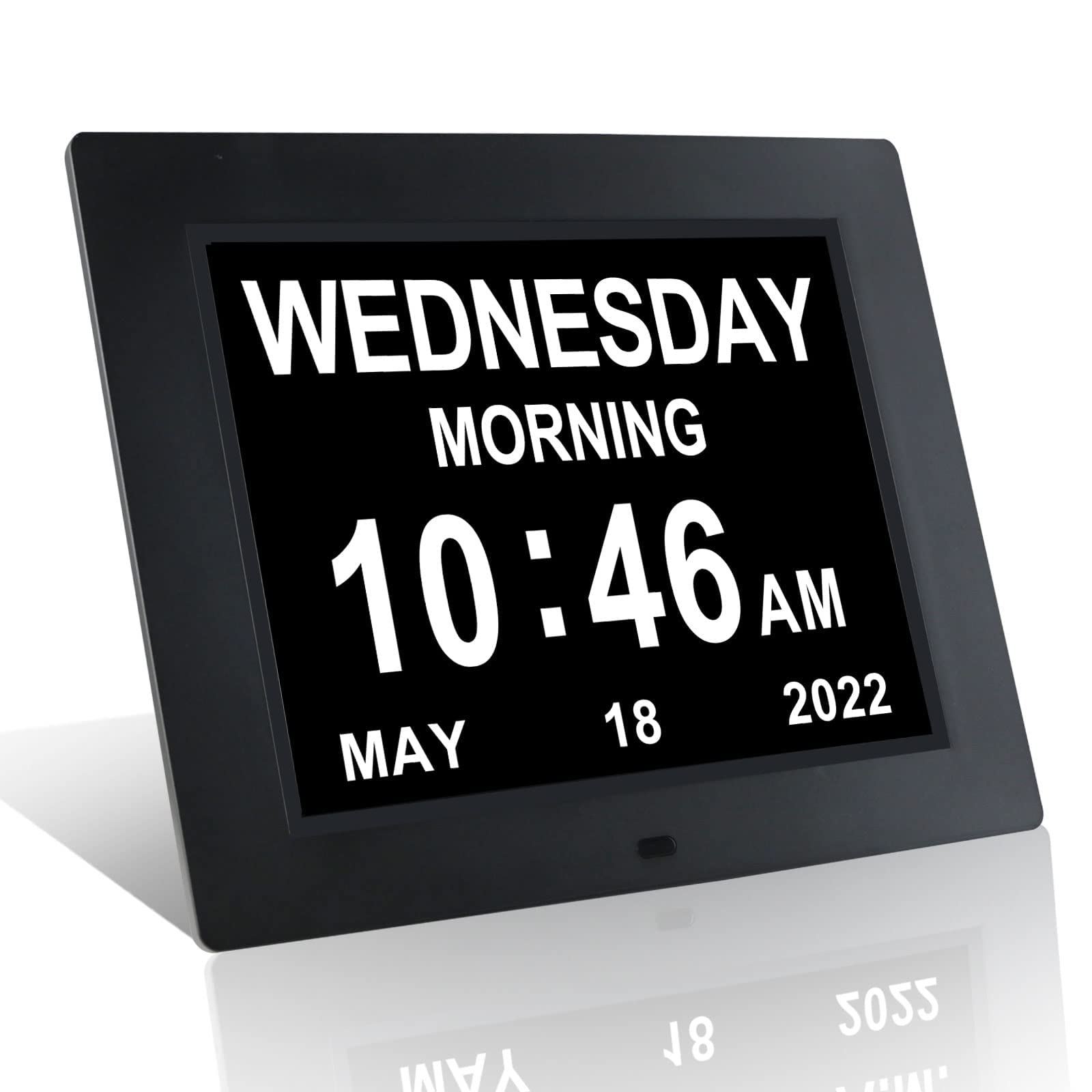 Buy 8 Inch Memory Loss Dementia Clock, 12 Alarm Options Clock Level 1-5 ...