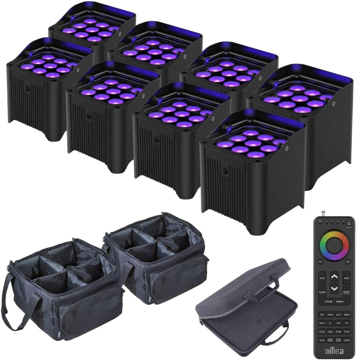 Amazon.com: Chauvet DJ Freedom Par H9 IP TRUE Wireless, Battery ...