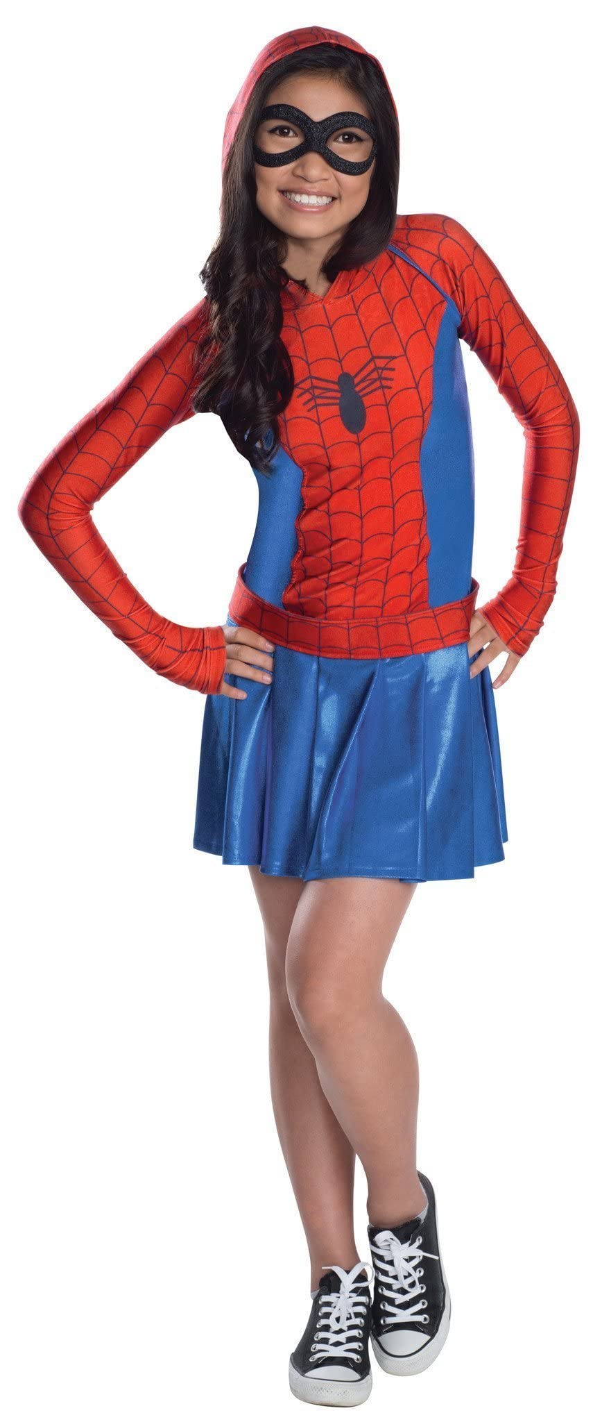 Amazon.com: Rubies Marvel Classic Child's Spider-Girl Hoodie Costume ...