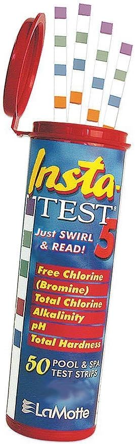Amazon.com : Insta-Test Lamotte Test Strips - Insta-Test 5-Way 2977 ...