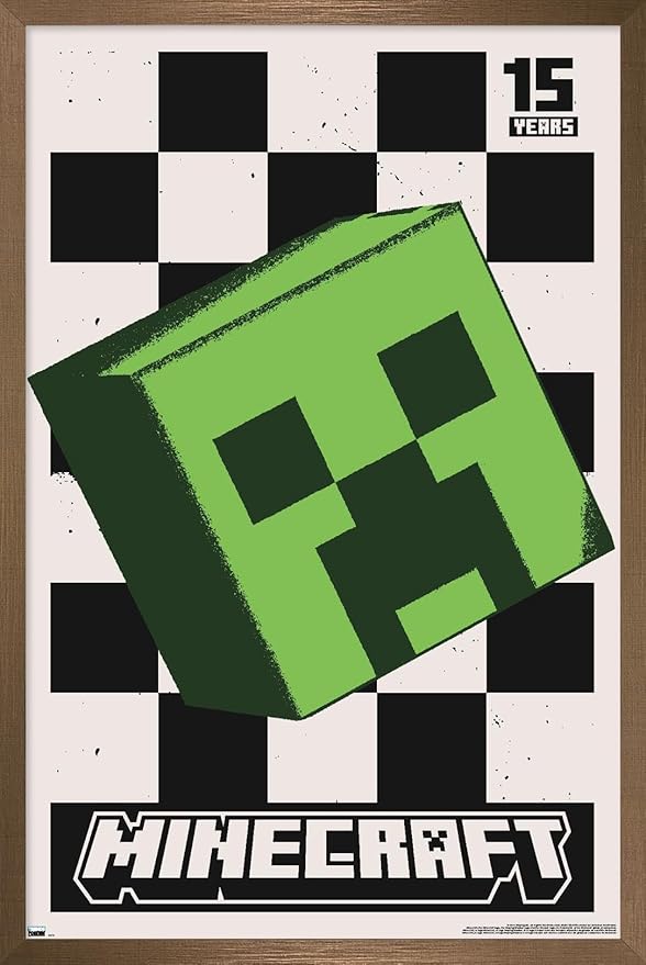 Amazon.com: Trends International Minecraft: 15th Anniversary ...