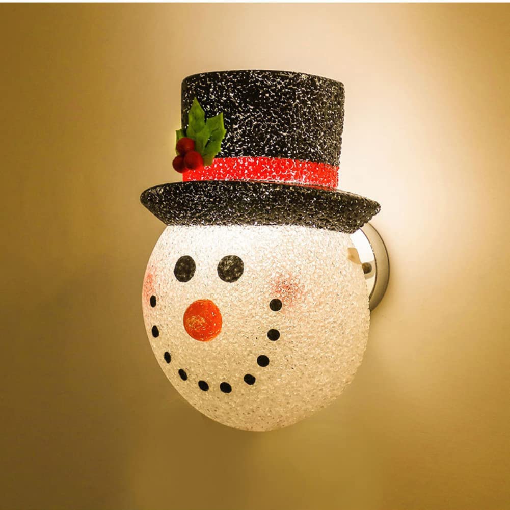 Snowman Light Post Toppers Hooqict Christmas Snowman Porch Light