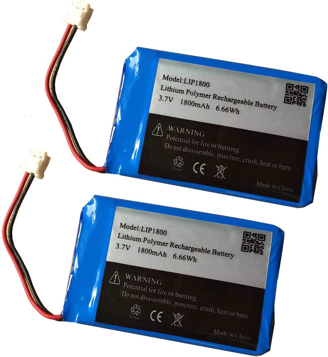 Amazon.com: DC 3.7V 1500mah battery for Sony PS4 Wireless Controller ...