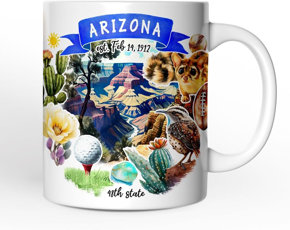 Amazon.com | OrnamentallyYou Artistic Arizona State Themes and ...