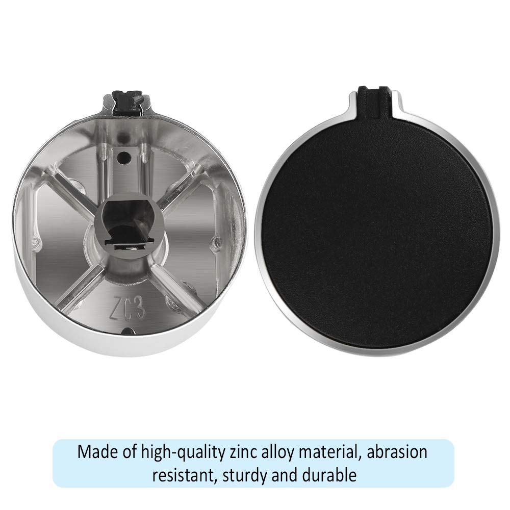 10 Pieces Cooker Control Knobs, 8mm Gas Stove Knob Metal Cooker Hob ...