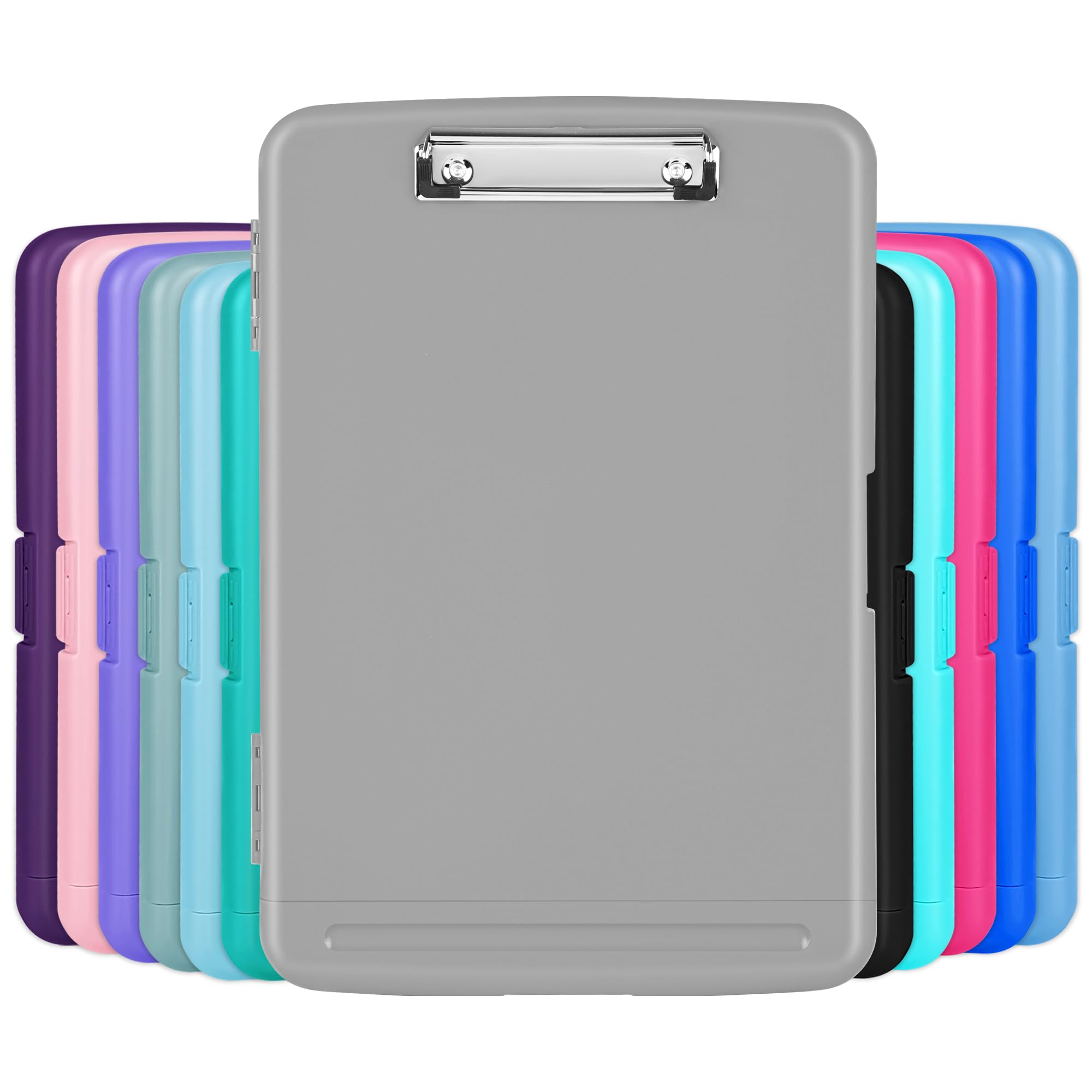 Amazon.com : YEAHVIY Clipboard with Storage, High Capacity Clip Boards ...