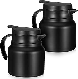 Amazon.com: 2 Pcs Thermal Coffee Carafe for Keeping Hot/Cold Insulated Stainless Steel Coffee ...