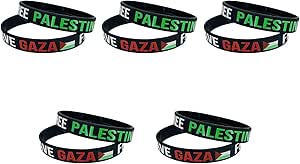 Amazon.com: Oilmal 10 Pack Palestine Bracelet Unisex FreePalestine Save ...