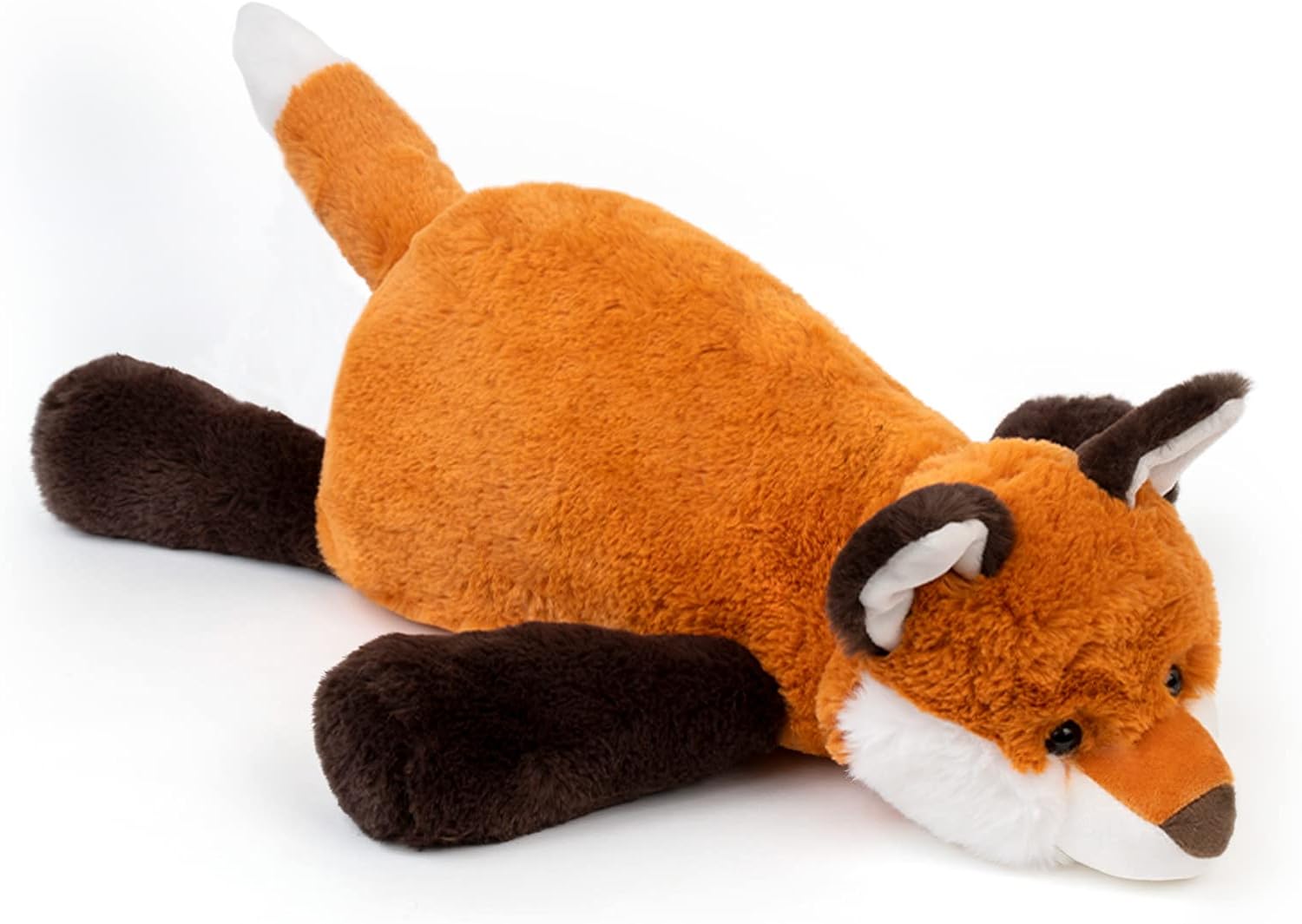 Amazon.com: Adorlynetty Fox Stuffed Animal Pillow Soft Stuffed Fox Toy ...