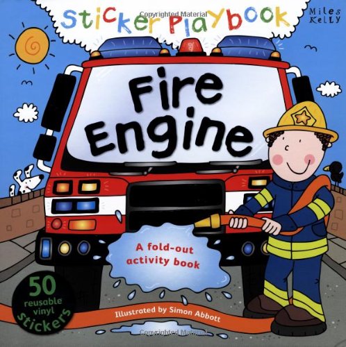 Sticker Playbook - Fire Engine (Playbooks): Belinda Gallagher, Belinda ...