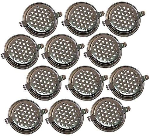 12 Pack of Snap-On Tobacco Pipe Wind Screen Cap Cover Lid