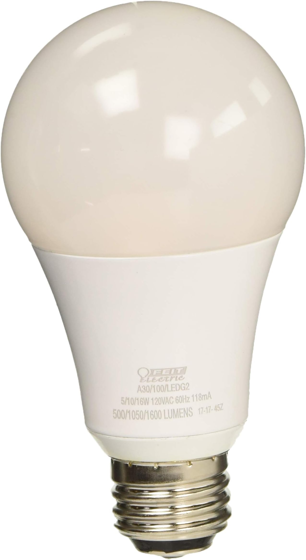 Feit Electric A30/100/LEDG2 30/70/100W Equivalent Soft White A21 3-Way ...