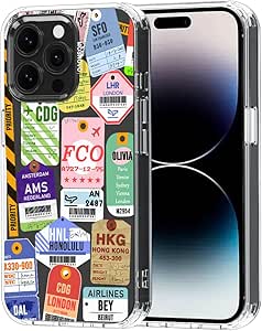 Amazon.com: MOSNOVO Case for iPhone 14 Pro Max, [Buffertech 6.6ft Military-Grade Drop Protection ...