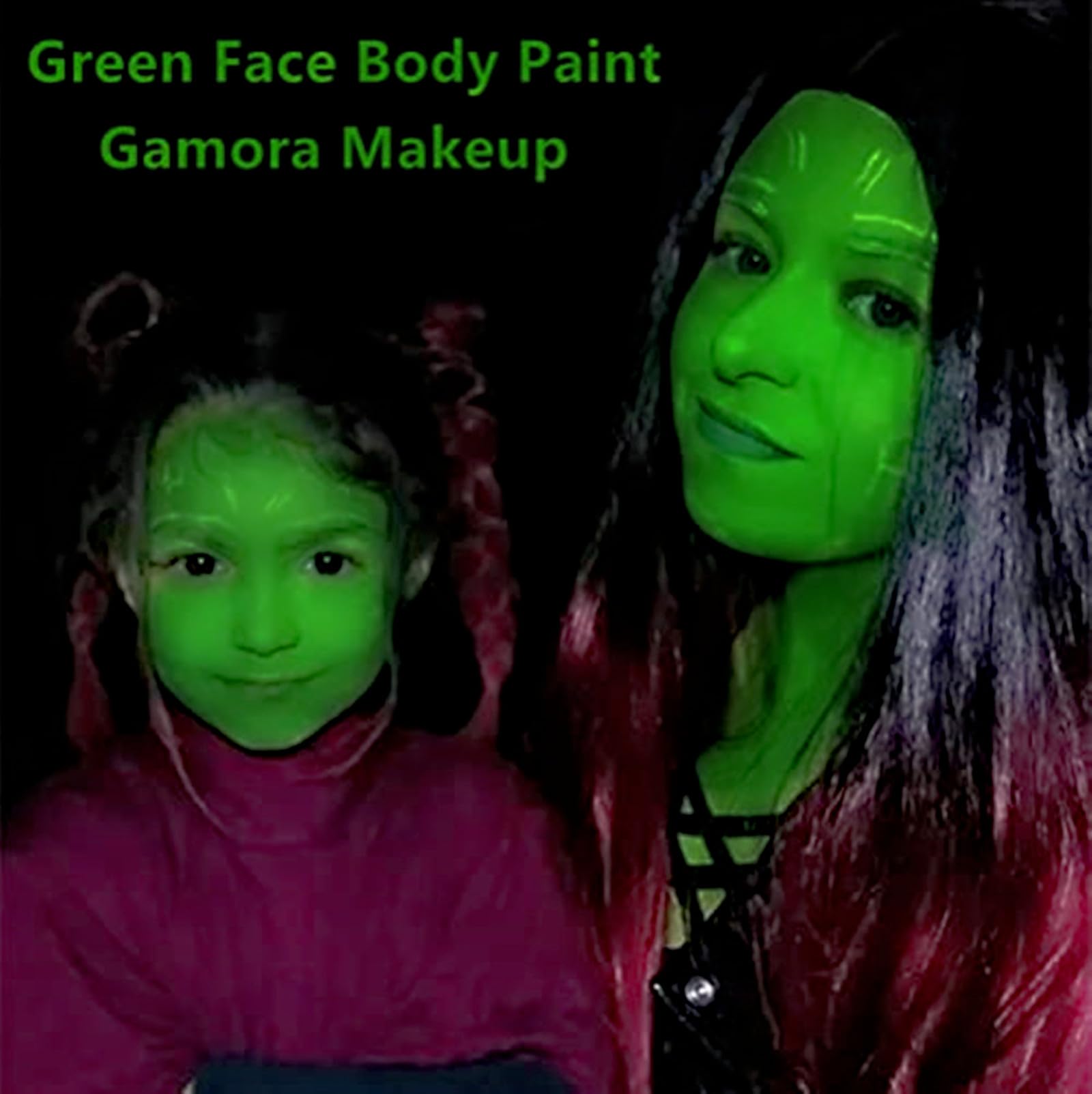 Snapklik.com : 6 Colors Green Face Body Paint,Cream Washable Formula ...