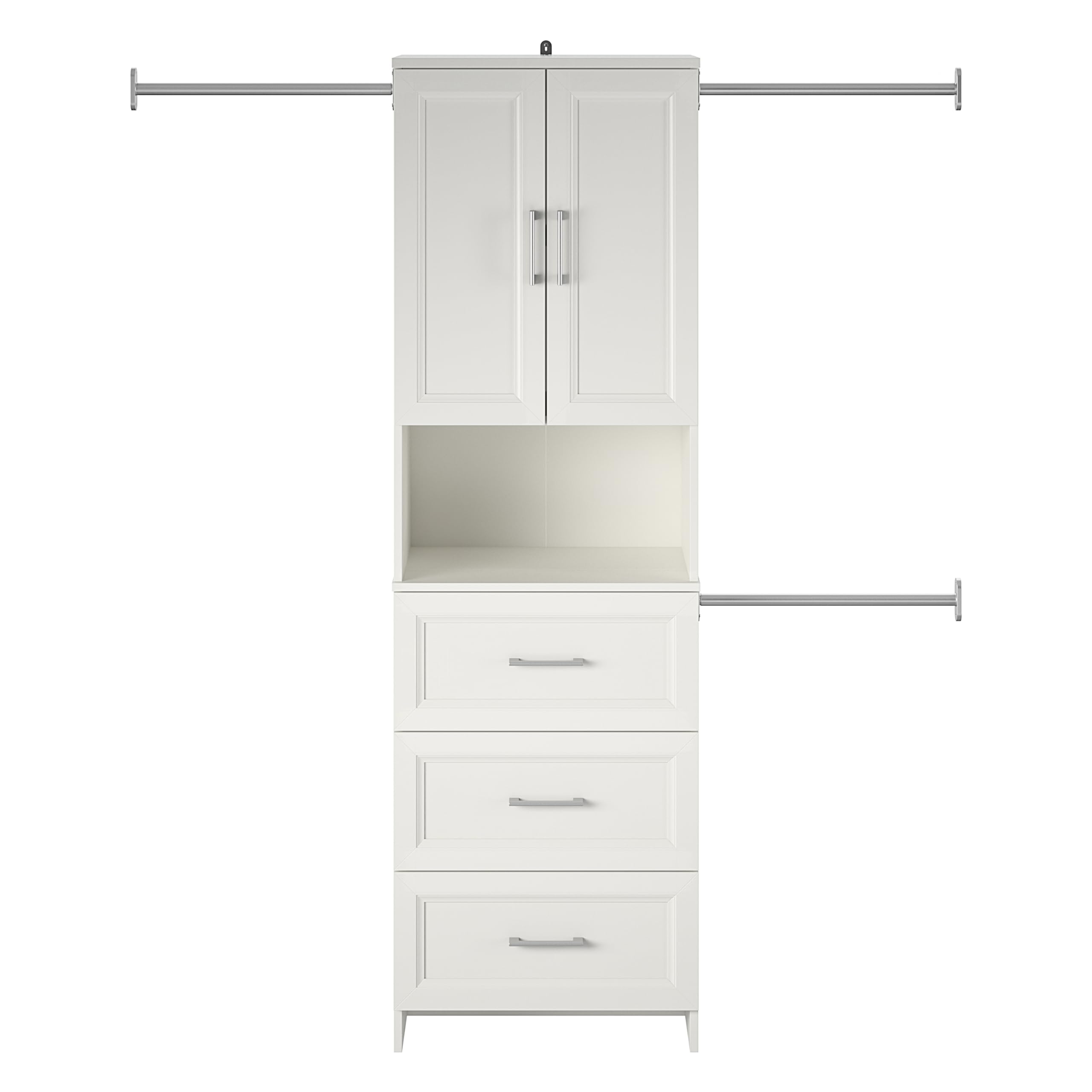Ameriwood Home Systembuild Evolution Nevaeh Ridge 3 Drawer Closet ...