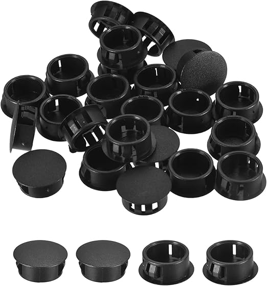 Amazon.com: uxcell 25/32" Plastic Hole Plugs, 36Pcs Flush Type Panel ...