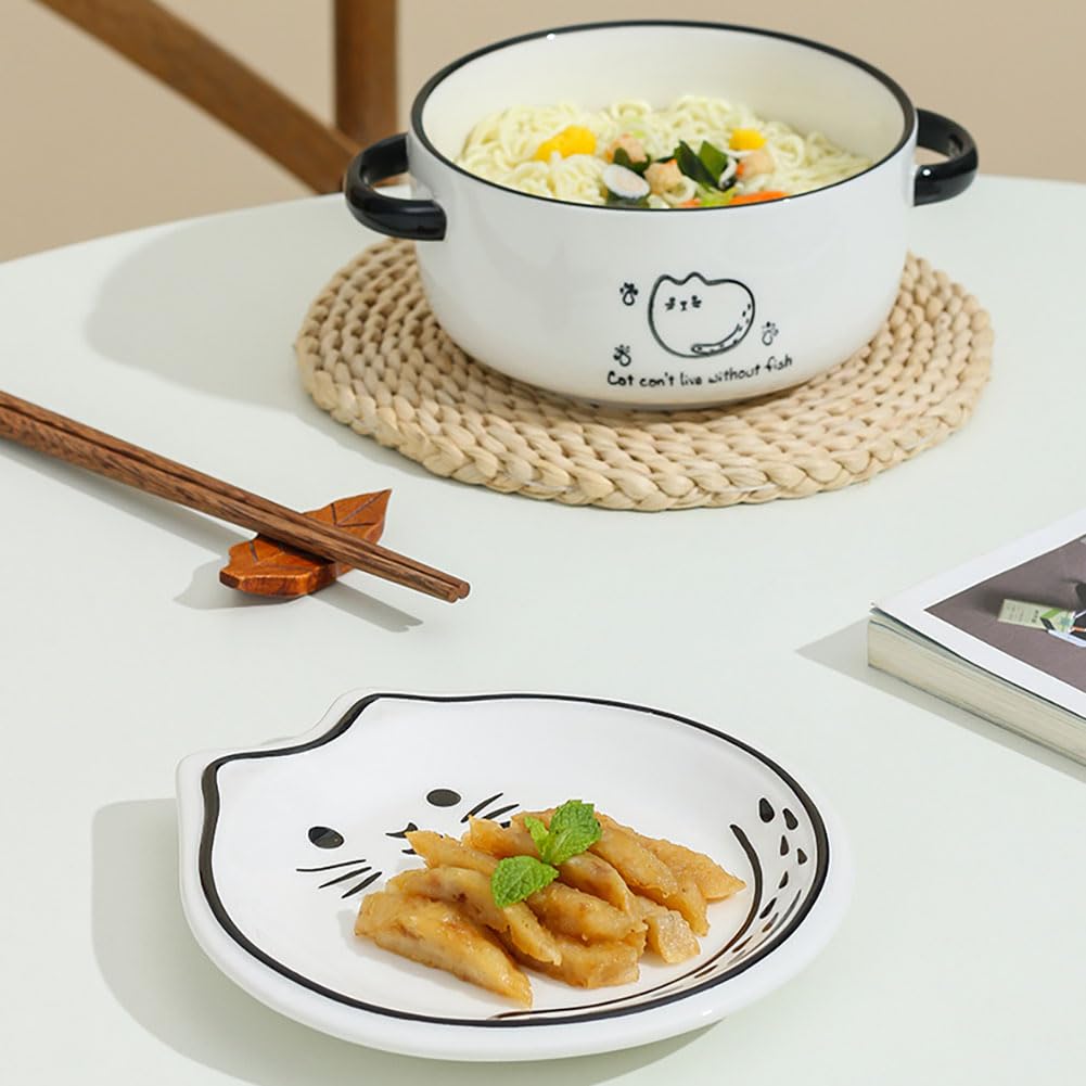 Amazon | TUYOBIラーメン鉢 インスタントラーメン丼 お茶碗 猫柄 蓋付き セラミックボウル どんぶり ラーメン碗 ご飯 丼 電子レンジ対応 食洗い器 大容量 プレゼント ...