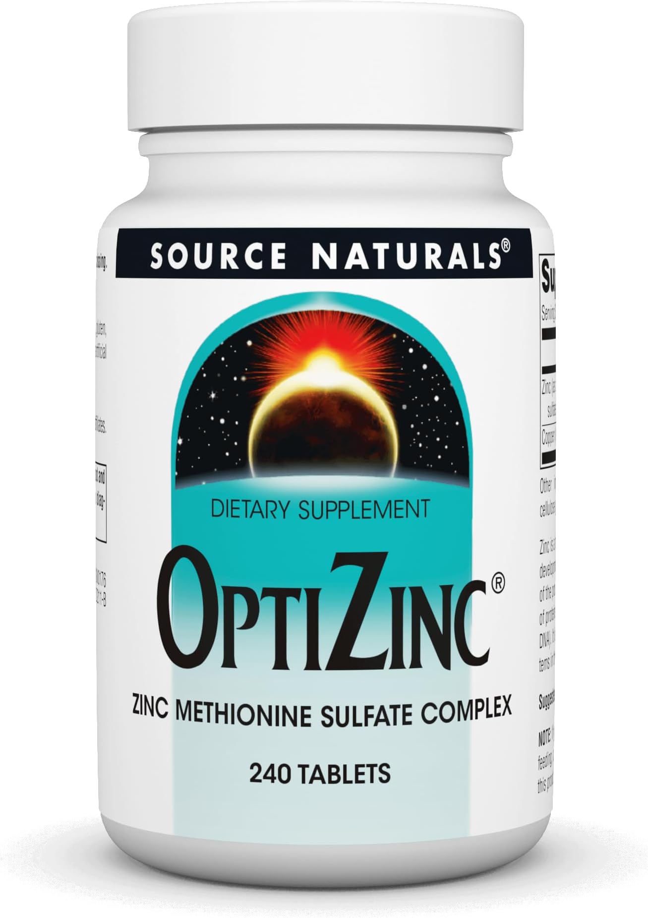 Amazon.com: Source Naturals OptiZinc Zinc Methionine Sulfate Complex ...