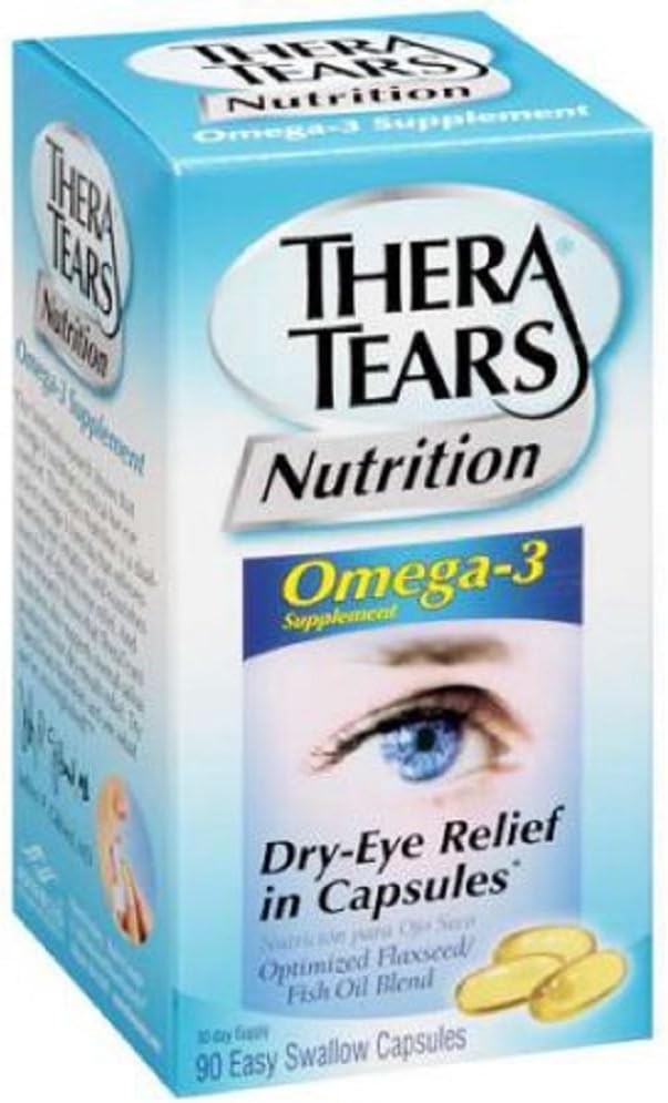 Amazon.com: Thera Tears Eye Nutrition Softgels 90 ct (6 Pack) : Health ...