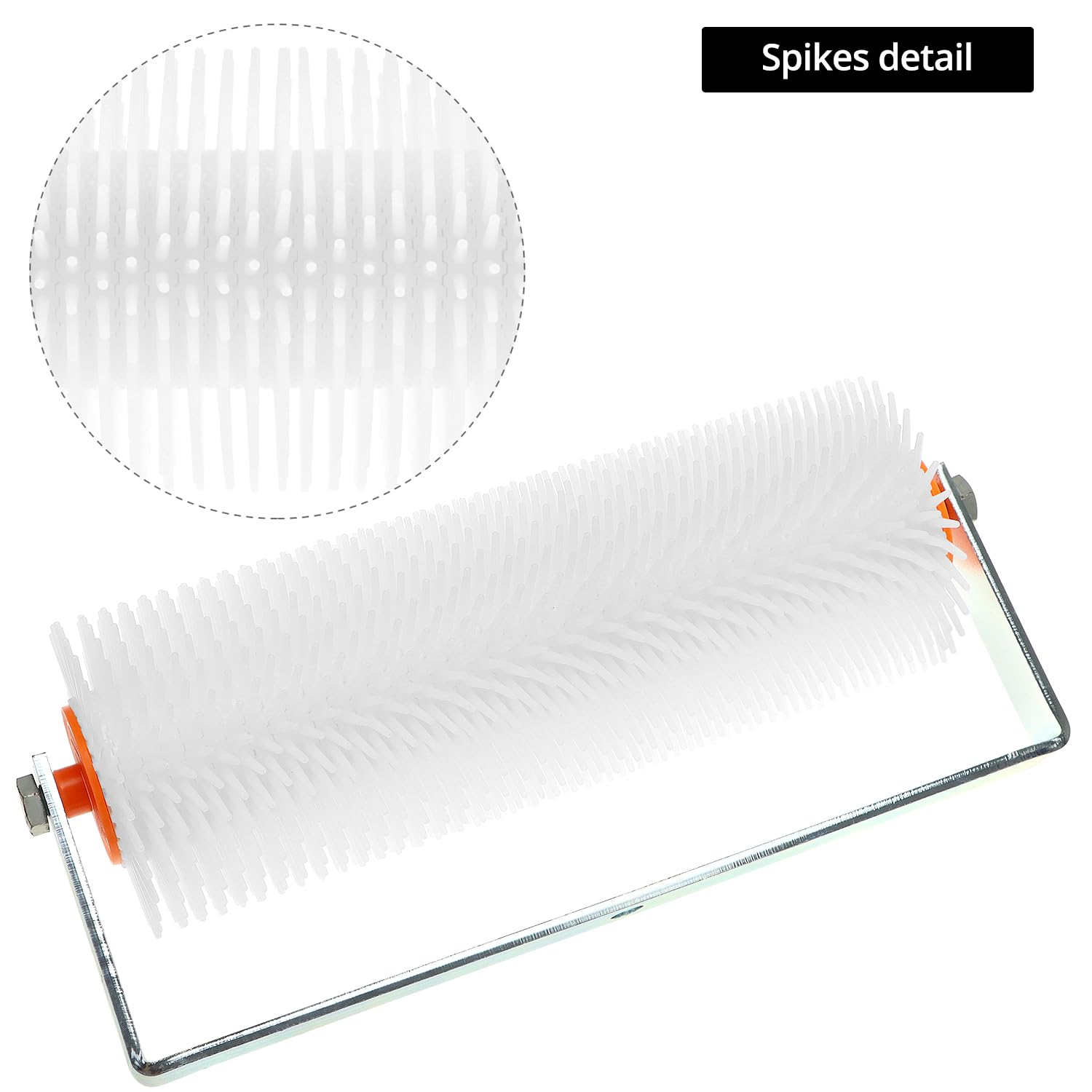 Floor Leveling Tool QWORK Spiked Roller For Epoxy Floors – 10x3.5 Inch ...