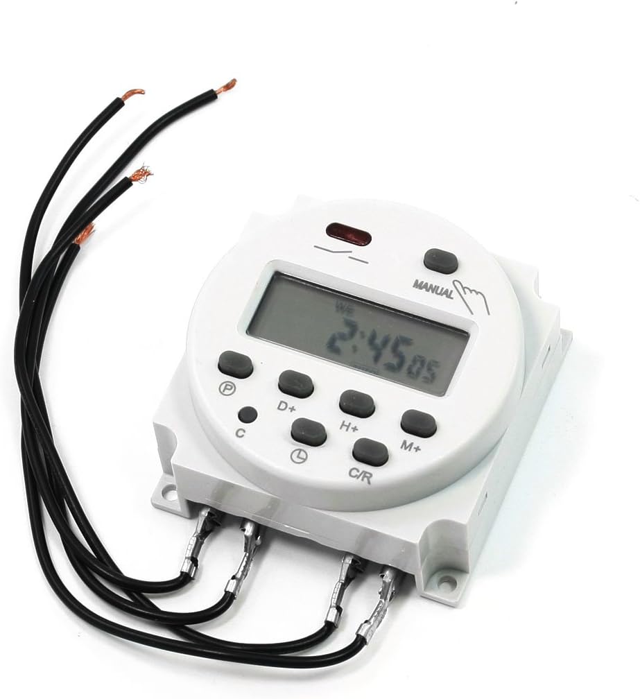 Timer Outlet, Programmable 110V/220V Pump Timer Switch, Minimum Setting ...