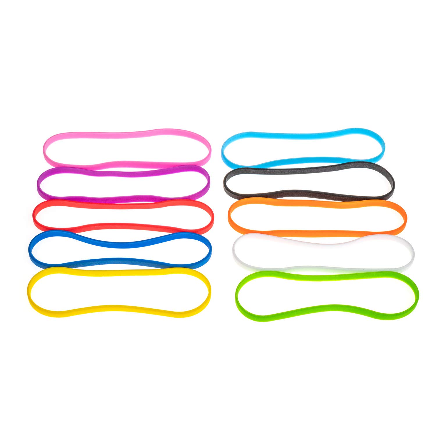 Snapklik.com : Band Joes 6 X 0.25 2.54 Inch Diameter 10 Pack Assorted ...