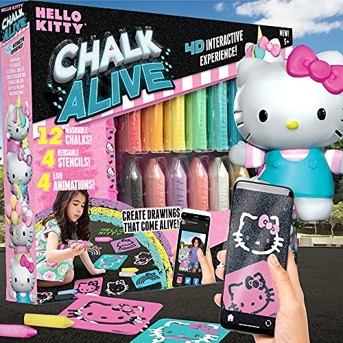 Hello Kitty Chalk Alive By Horizon Group USA, Augmented Reality ...