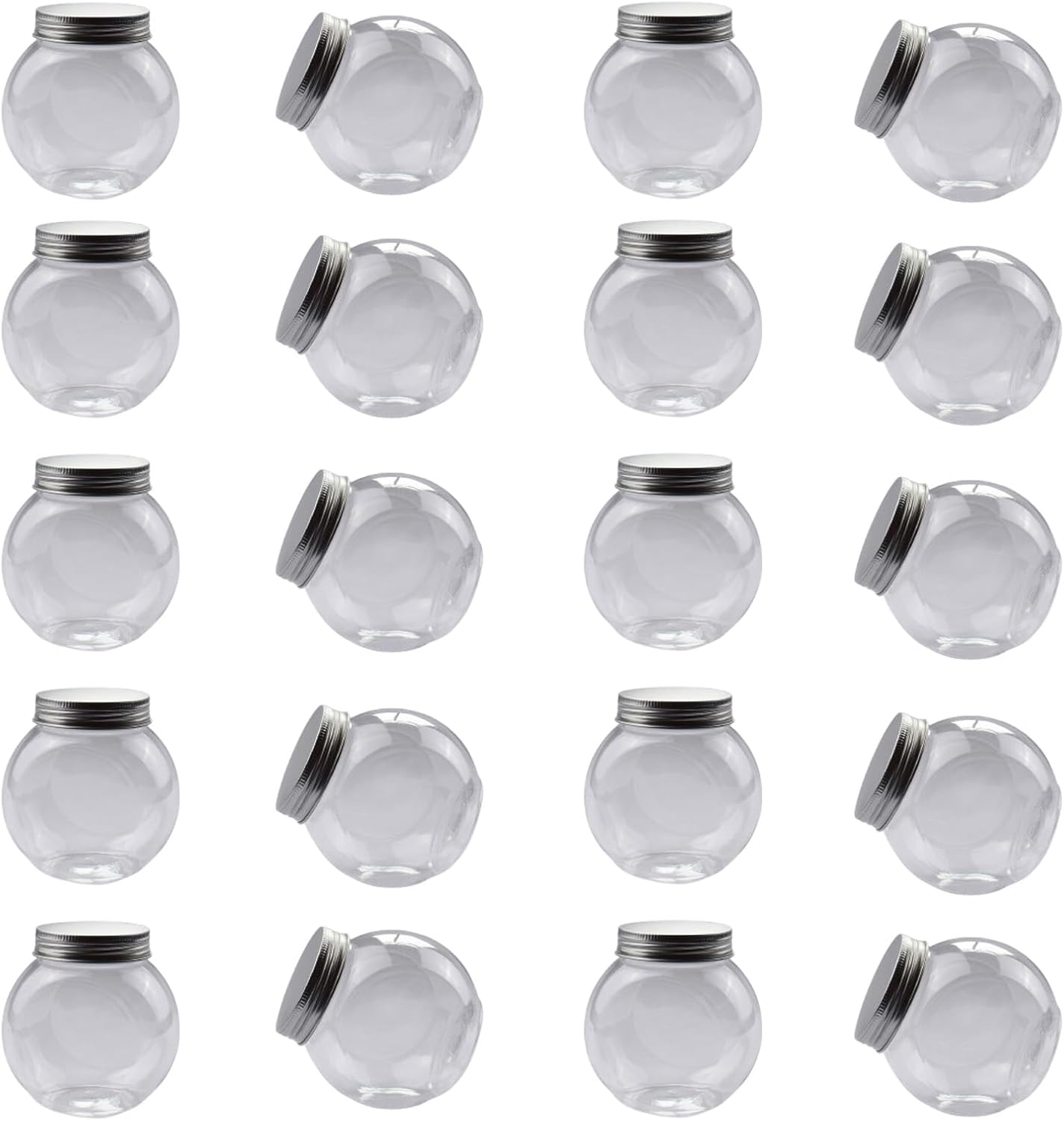 Amazon.com - anilifier Small Round Jars with Lids,7oz/11.5oz Round ...