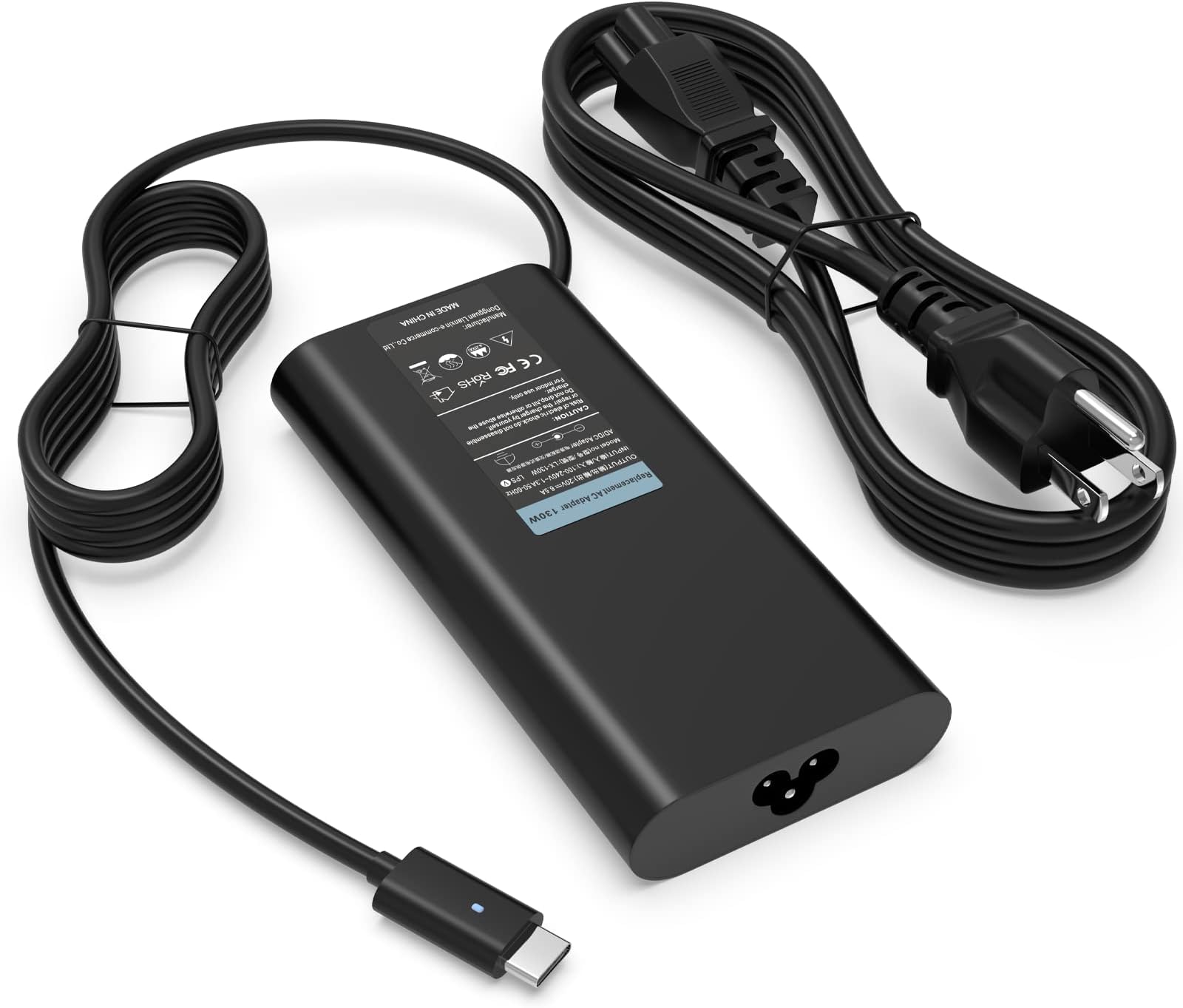 Amazon.com: Dell Original XPS 15 Laptop Charger 130W(watt) AC Power ...