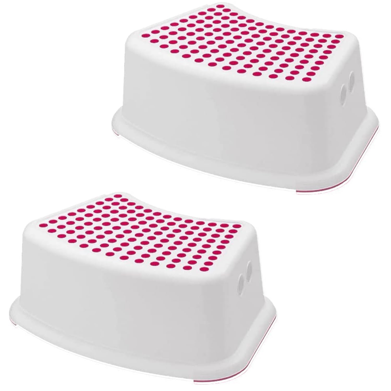 Sterun 2 Pack Plastic Child Foot Step Stools, Anti-Slip Cover on Top ...