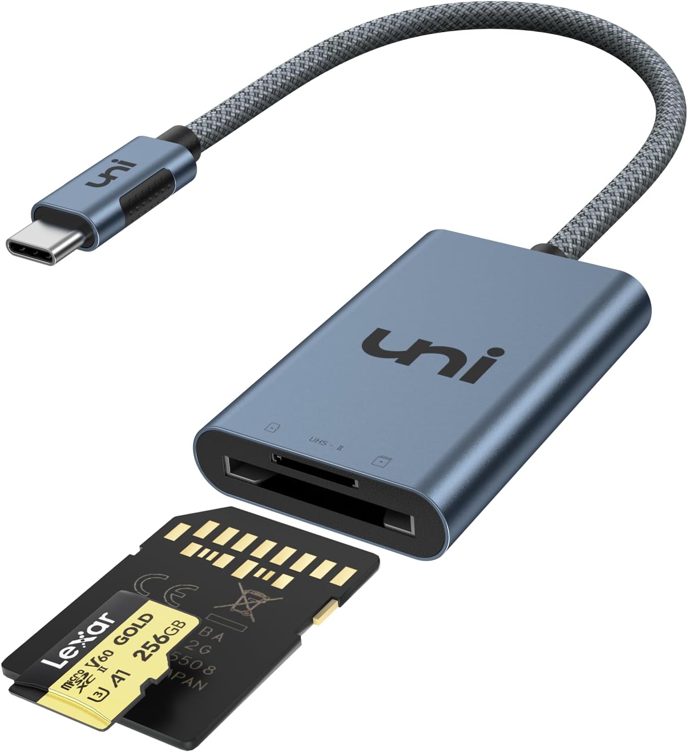 Amazon.com: uni Lector de tarjetas SD, adaptador de tarjeta SD USB 3.0 de alta velocidad, lector ...