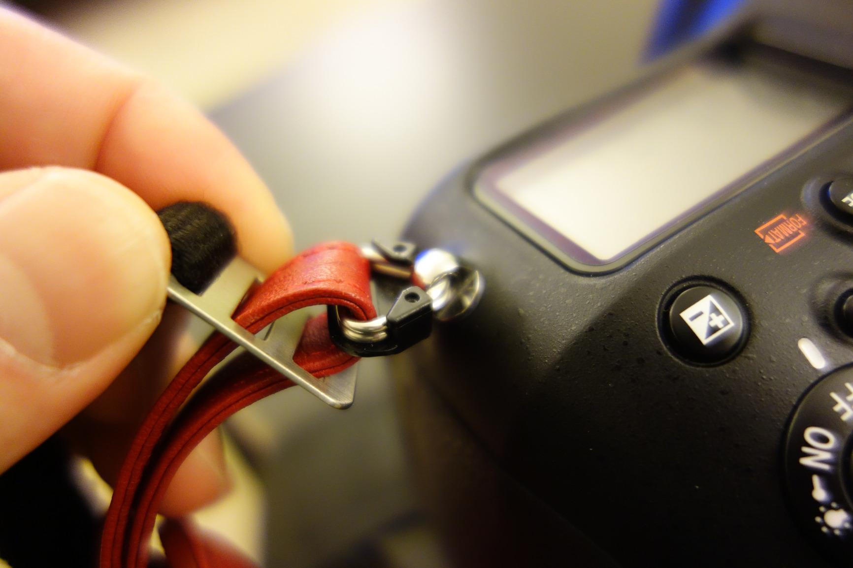 Amazon.com : Herringbone Heritage Leather Camera Hand Grip Type 1 Hand ...