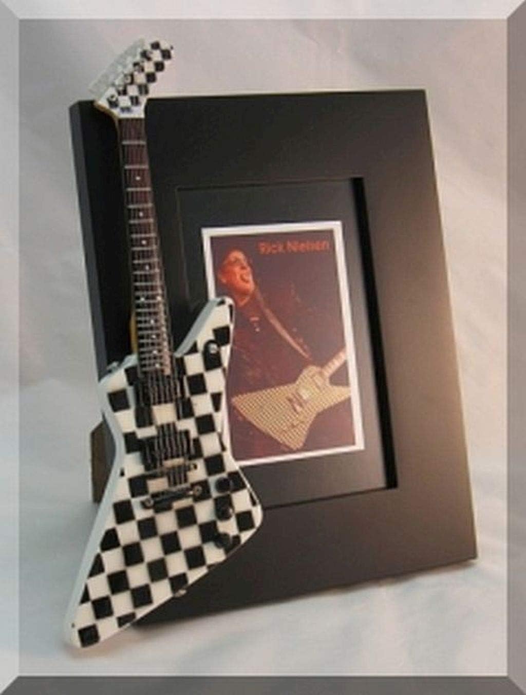 Amazon.com: IZZI Rick Nielsen Miniature Guitar Photo Frame Trick : Home ...