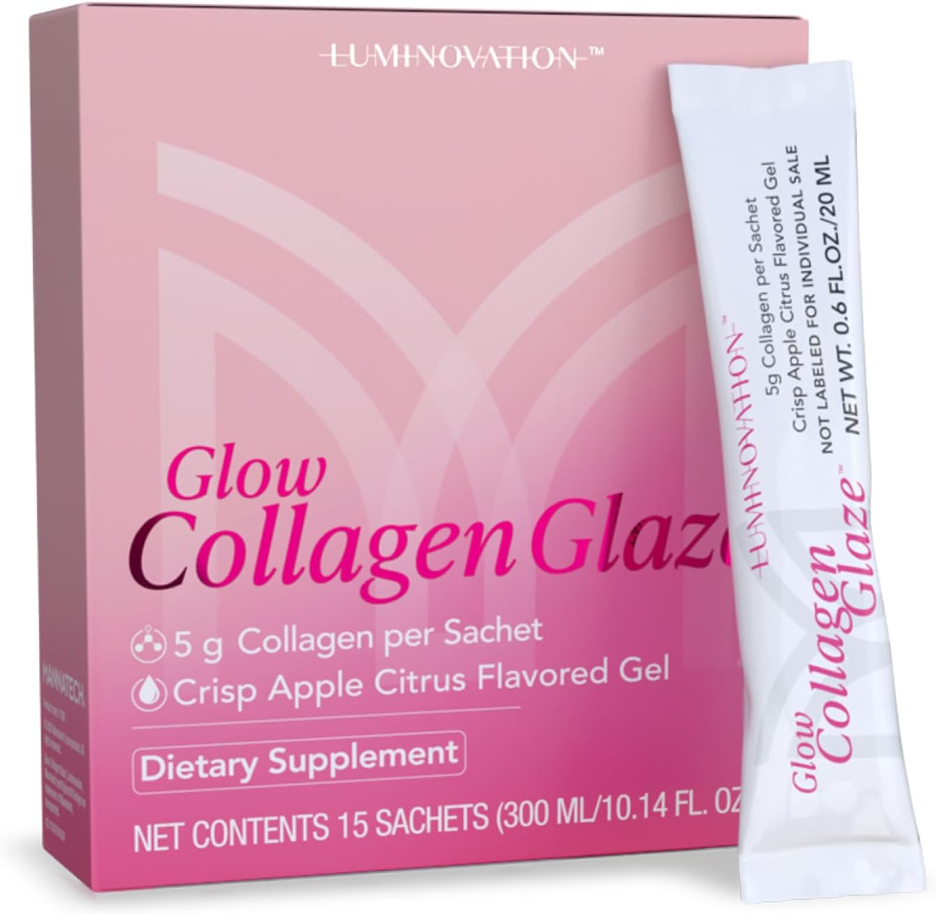 Amazon.com: Mannatech | Luminovation Glow Collagen Glaze - Skincare ...